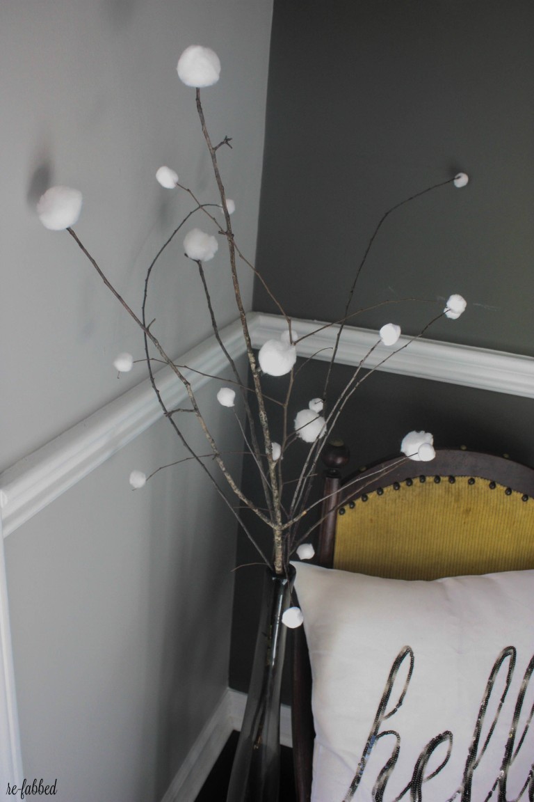 DIY Pom Pom Sticks - Re-Fabbed