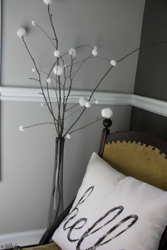 DIY Pom Pom Sticks - Re-Fabbed