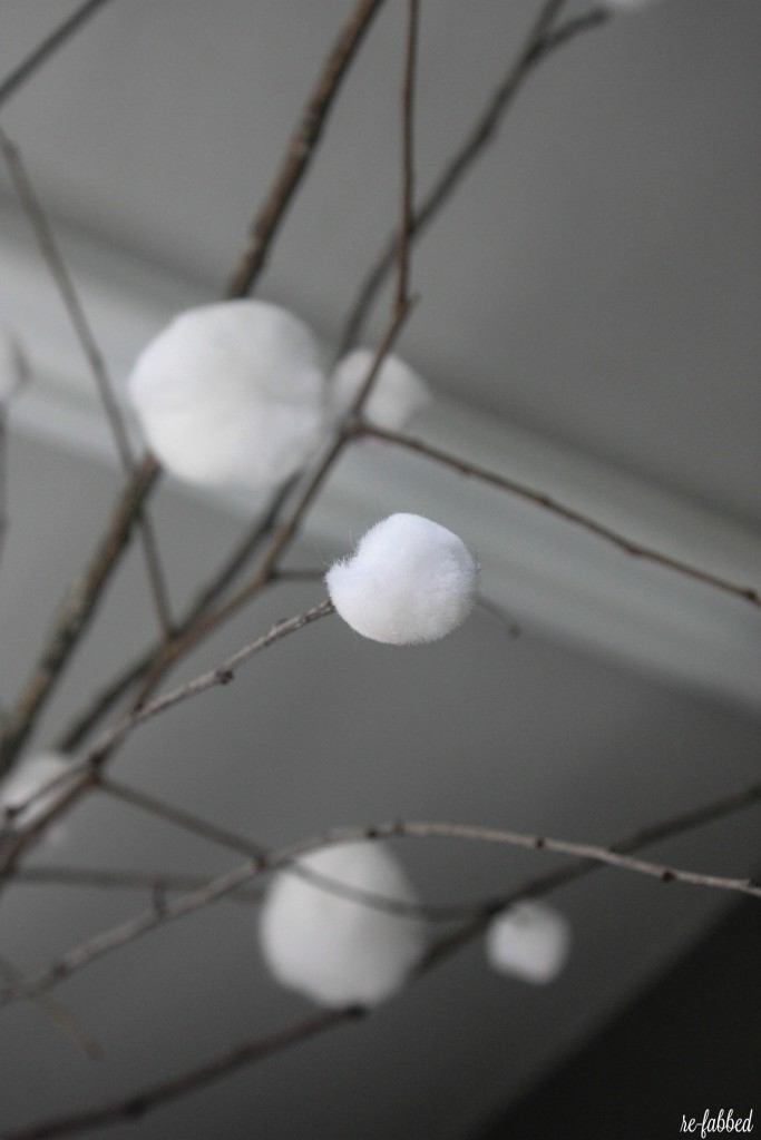 DIY Pom Pom Sticks - Re-Fabbed