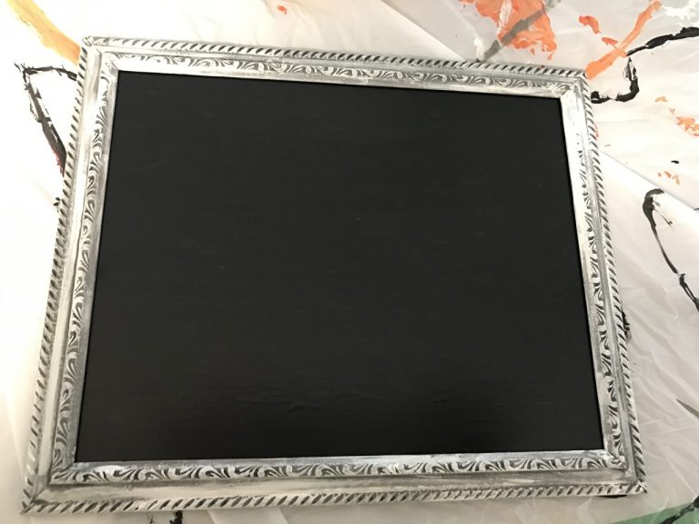 DIY Dollar Tree Chalkboard - Re-Fabbed
