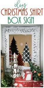 DIY Christmas Box Sign - Re-Fabbed