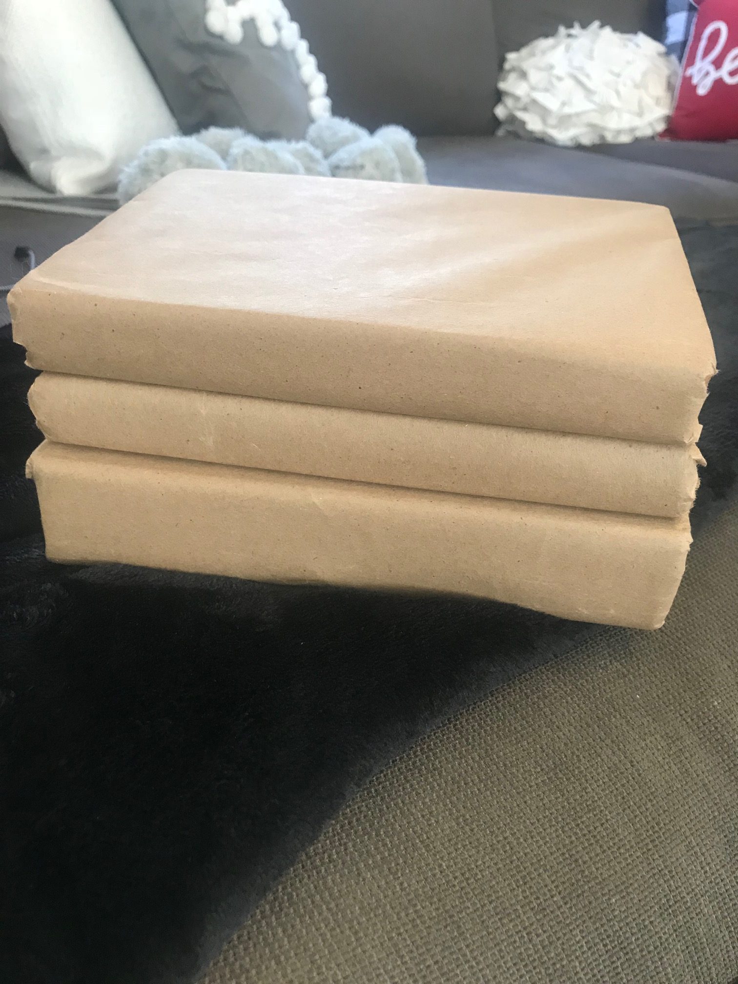 DIY Paper Covered Books - Re-Fabbed