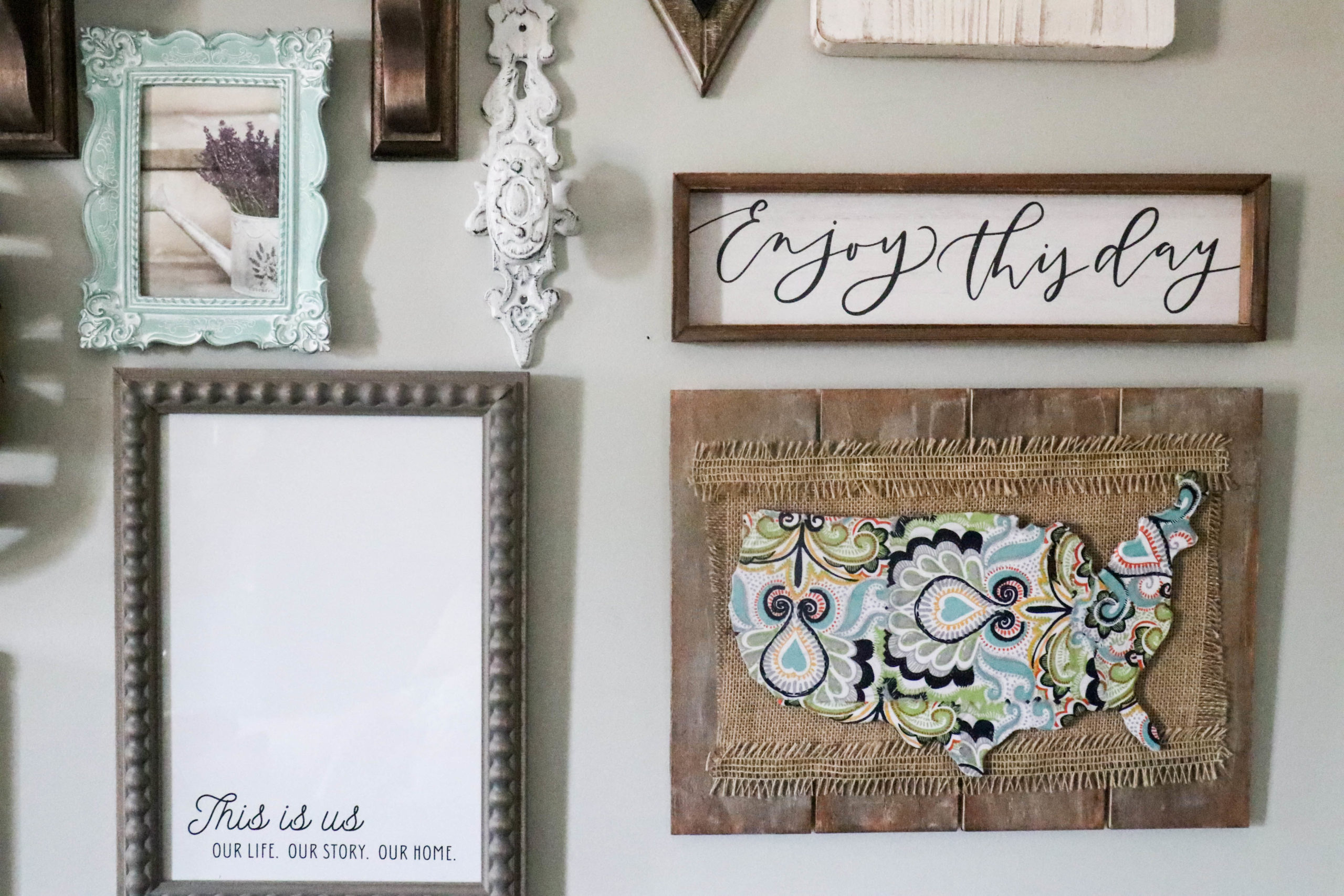 diy USA sign - Re-Fabbed