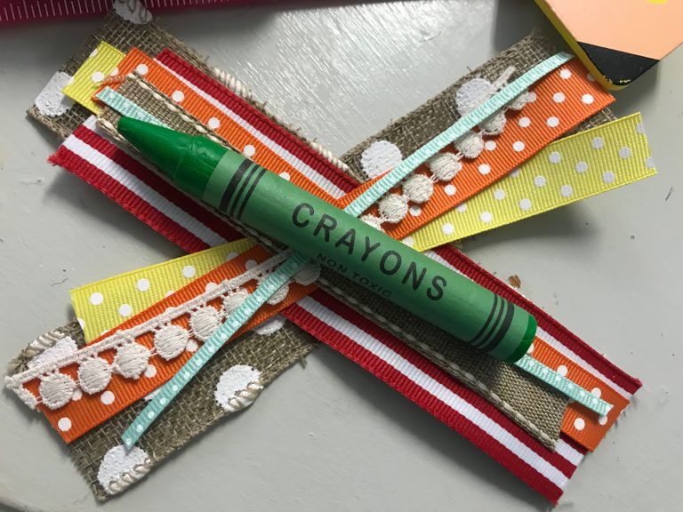 Back to School Door Hanger - Re-Fabbed