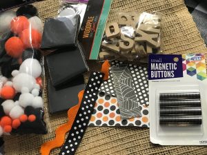 Halloween Boo Magnets - Re-Fabbed