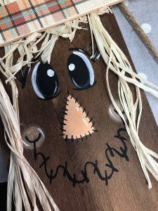 diy scarecrow sign - Re-Fabbed