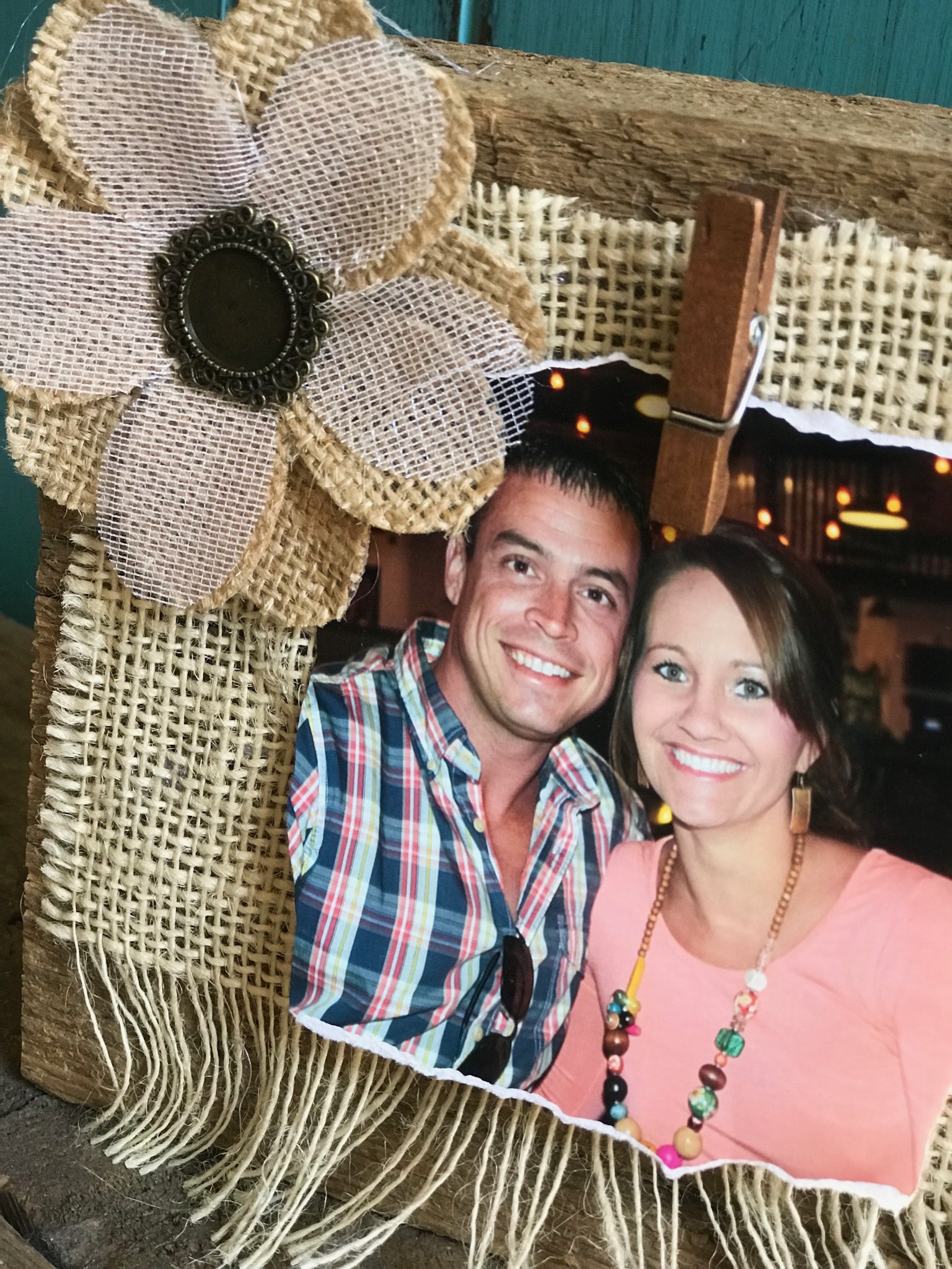 how to make a diy wood block frame - Re-Fabbed