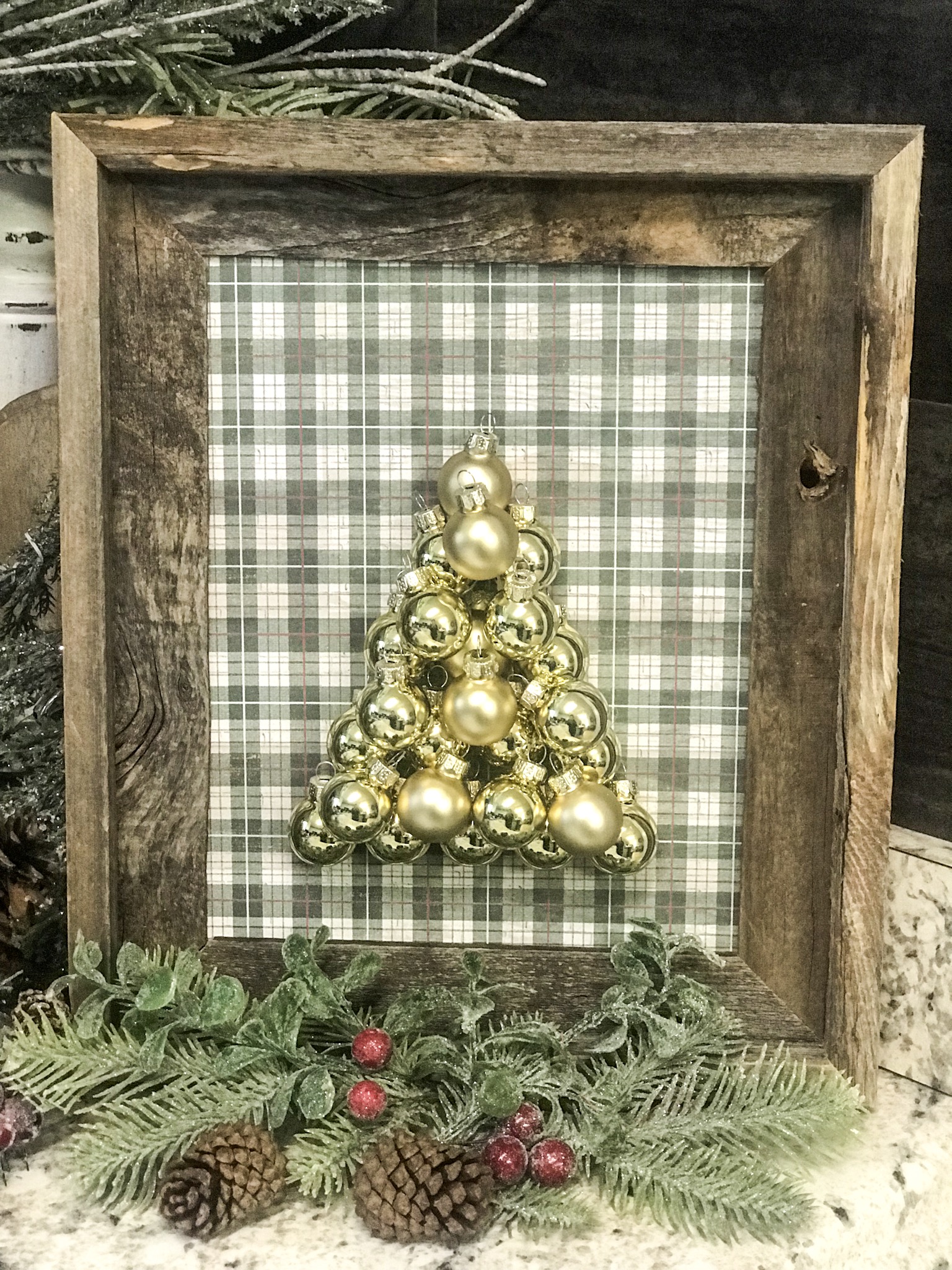 diy Mini Ornament Christmas Tree - Re-Fabbed