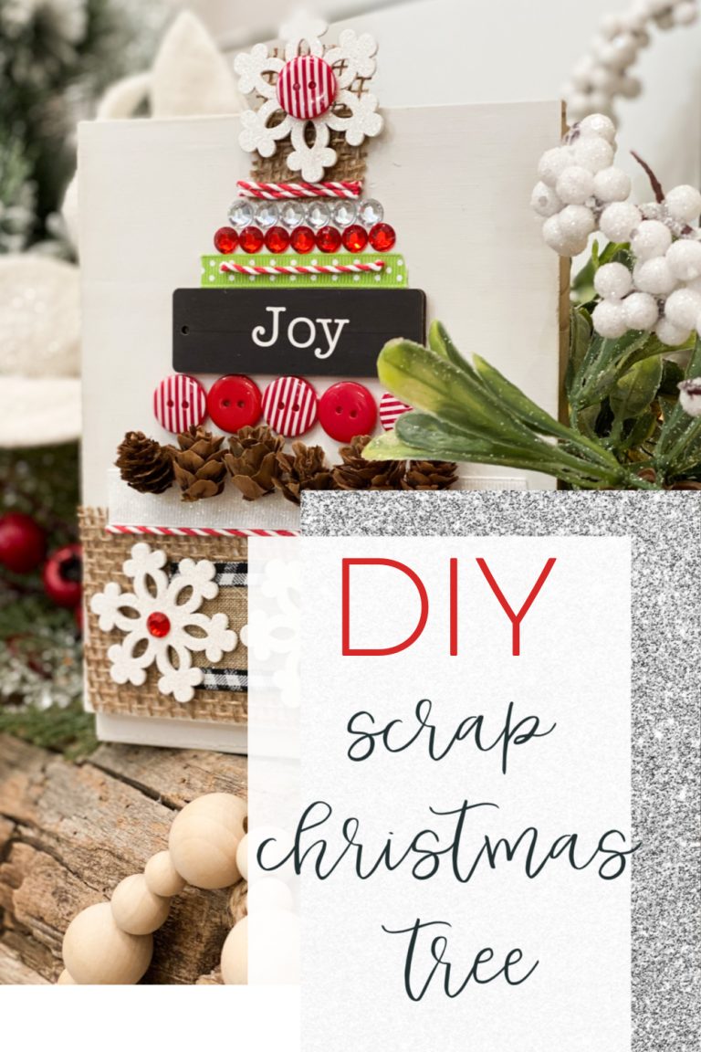 Scrap Christmas Tree diy - Re-Fabbed