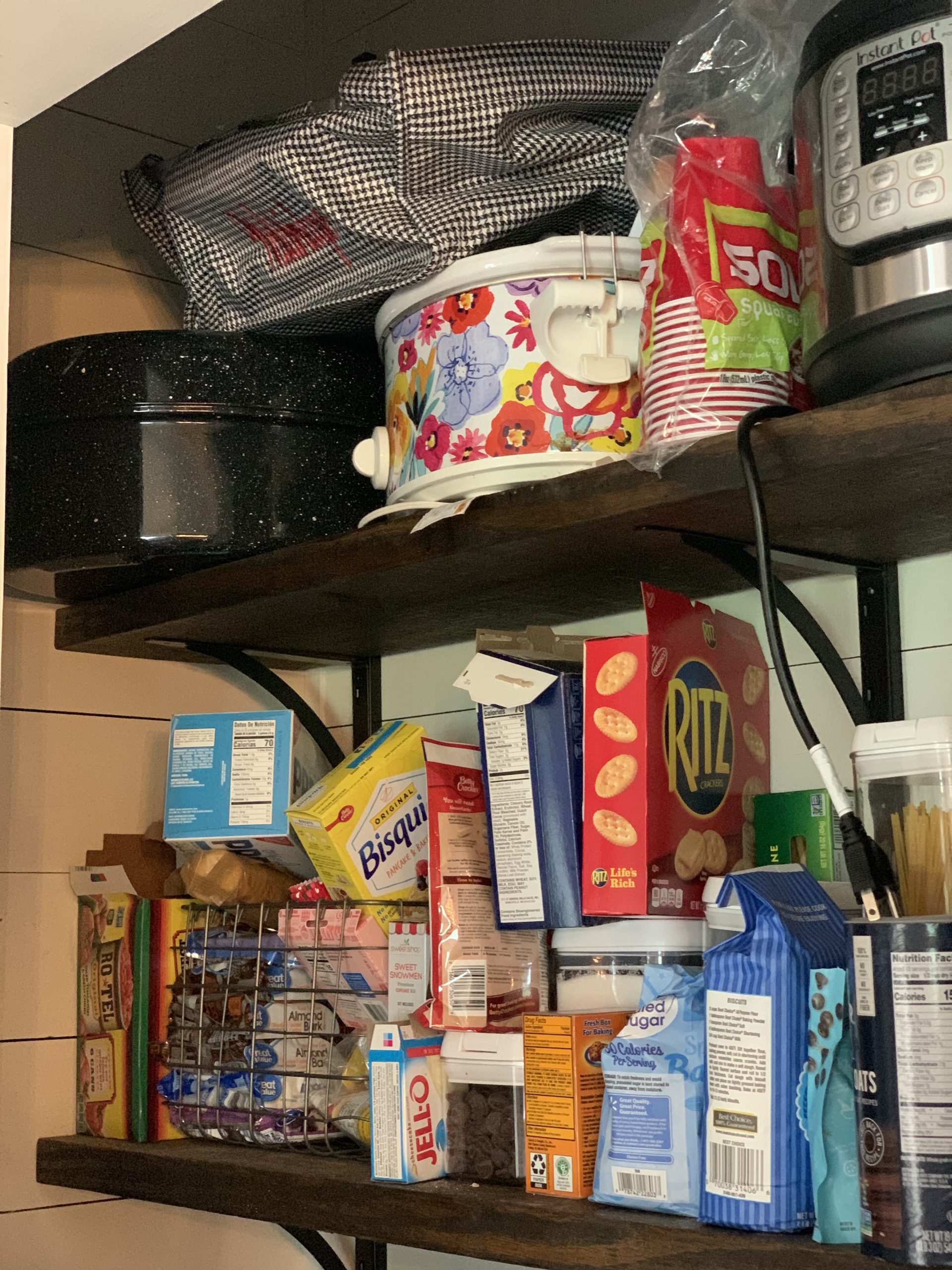Dollar Tree pantry makeover - Re-Fabbed