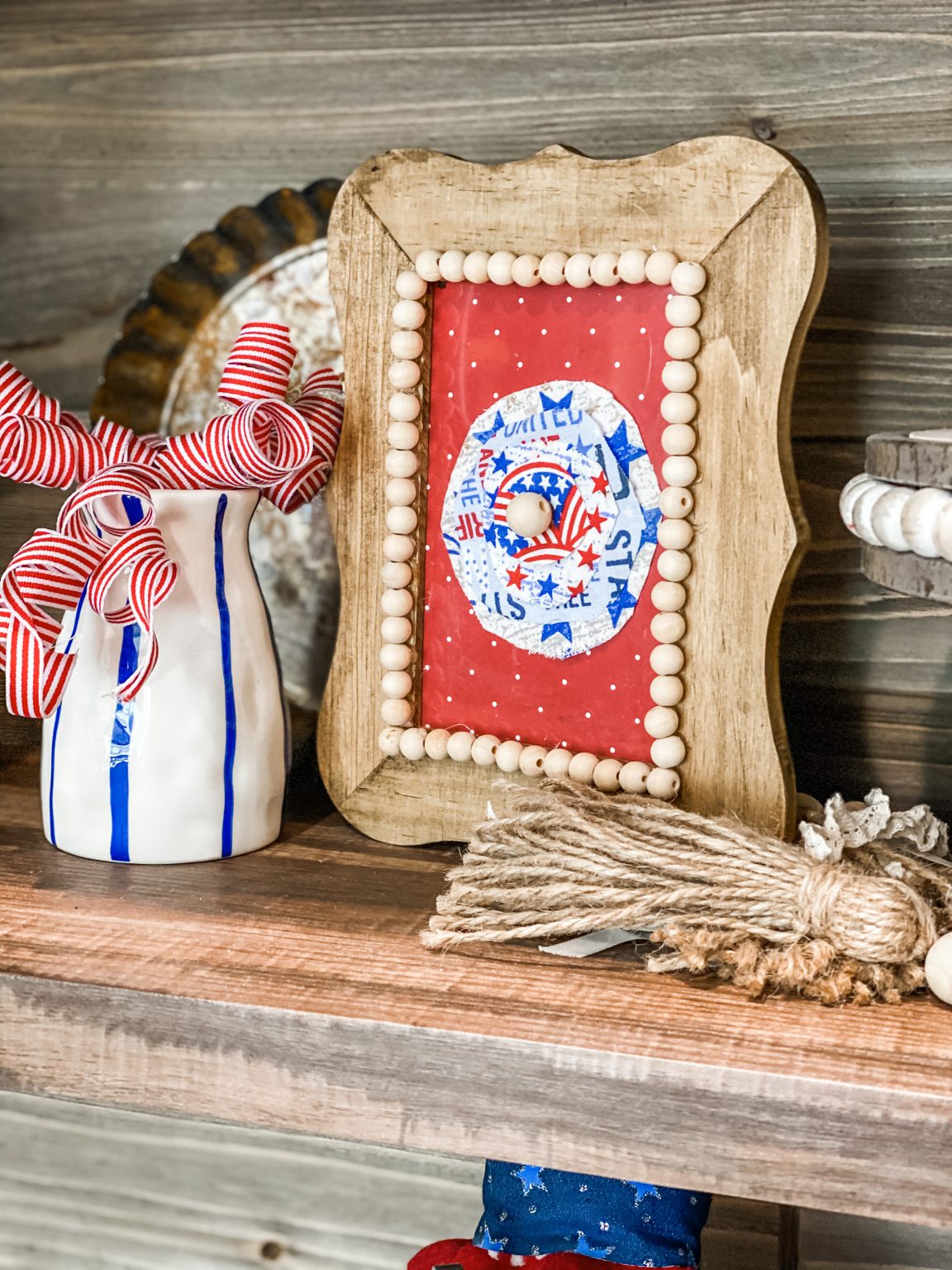 diy Patriotic Wood Frame - Re-Fabbed