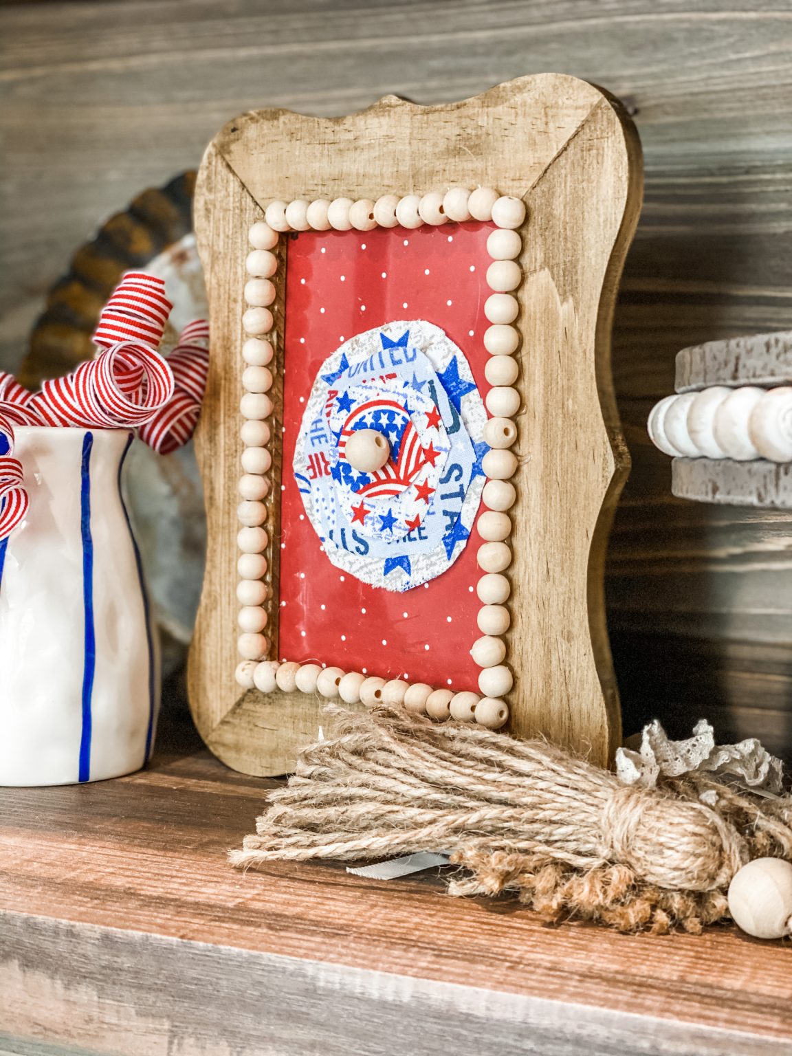 diy Patriotic Wood Frame - Re-Fabbed