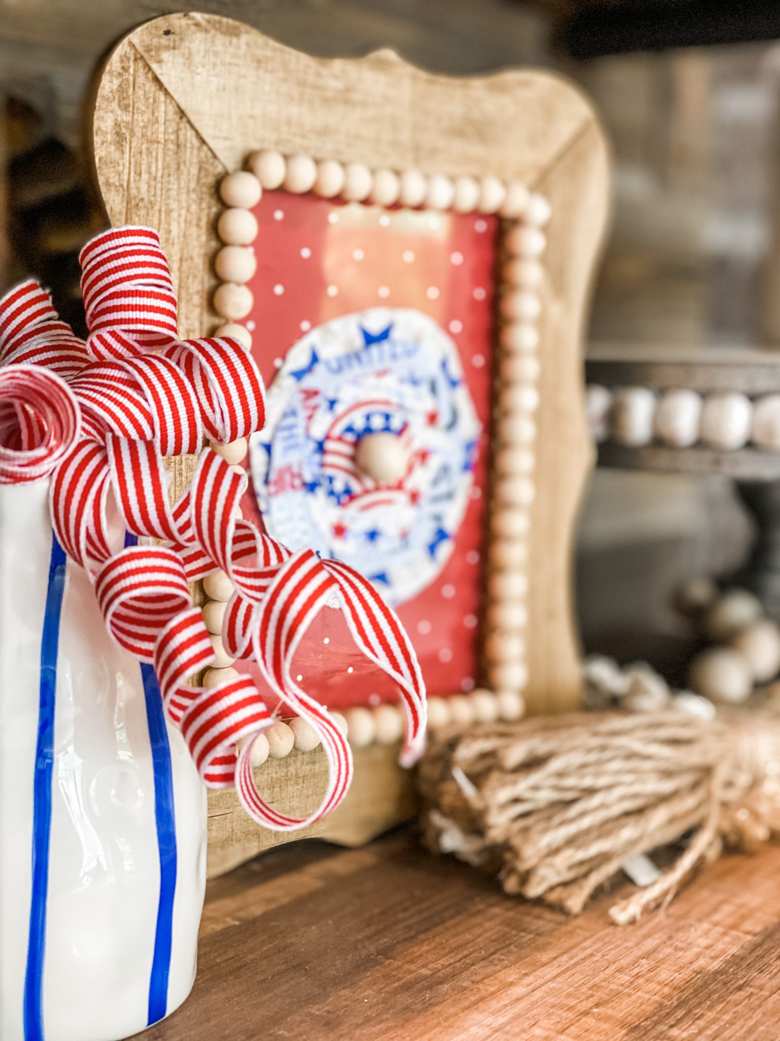 diy Patriotic Wood Frame - Re-Fabbed