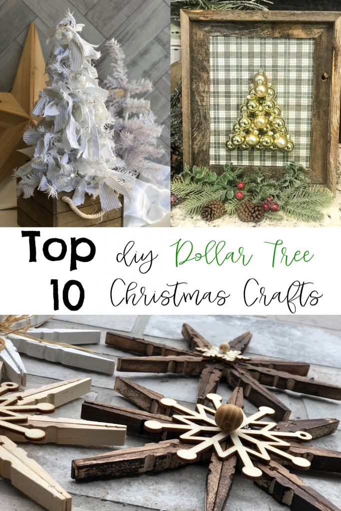 Top 10 diy christmas dollar tree crafts Re Fabbed