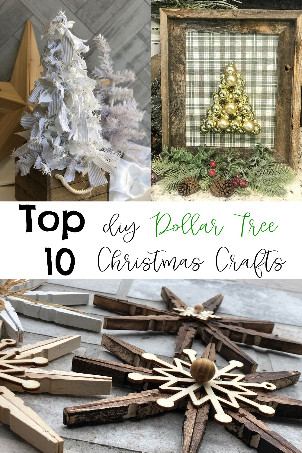 Top 10 Dollar Tree Christmas Projects Re Fabbed