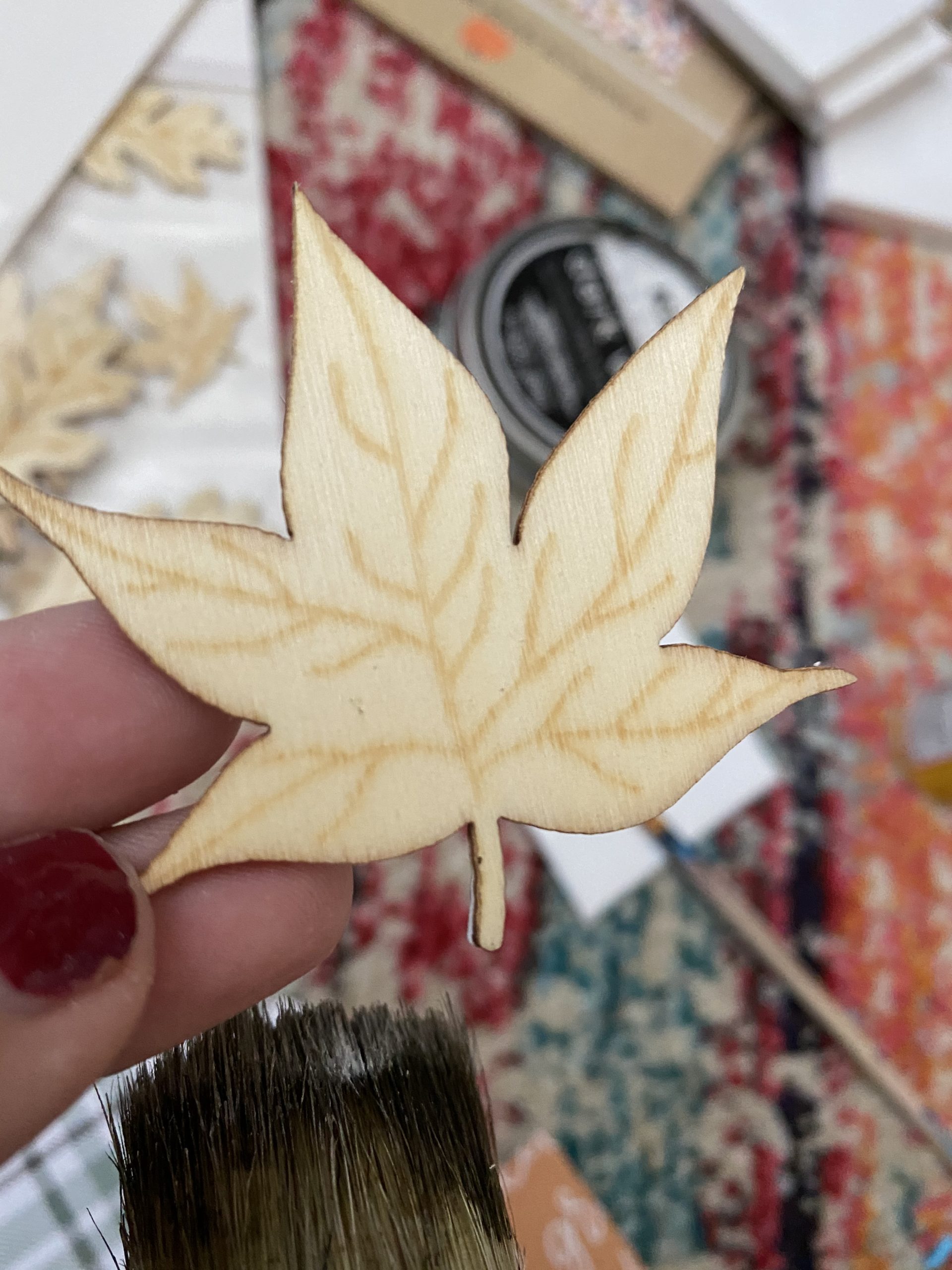 diy fall magnets - Re-Fabbed