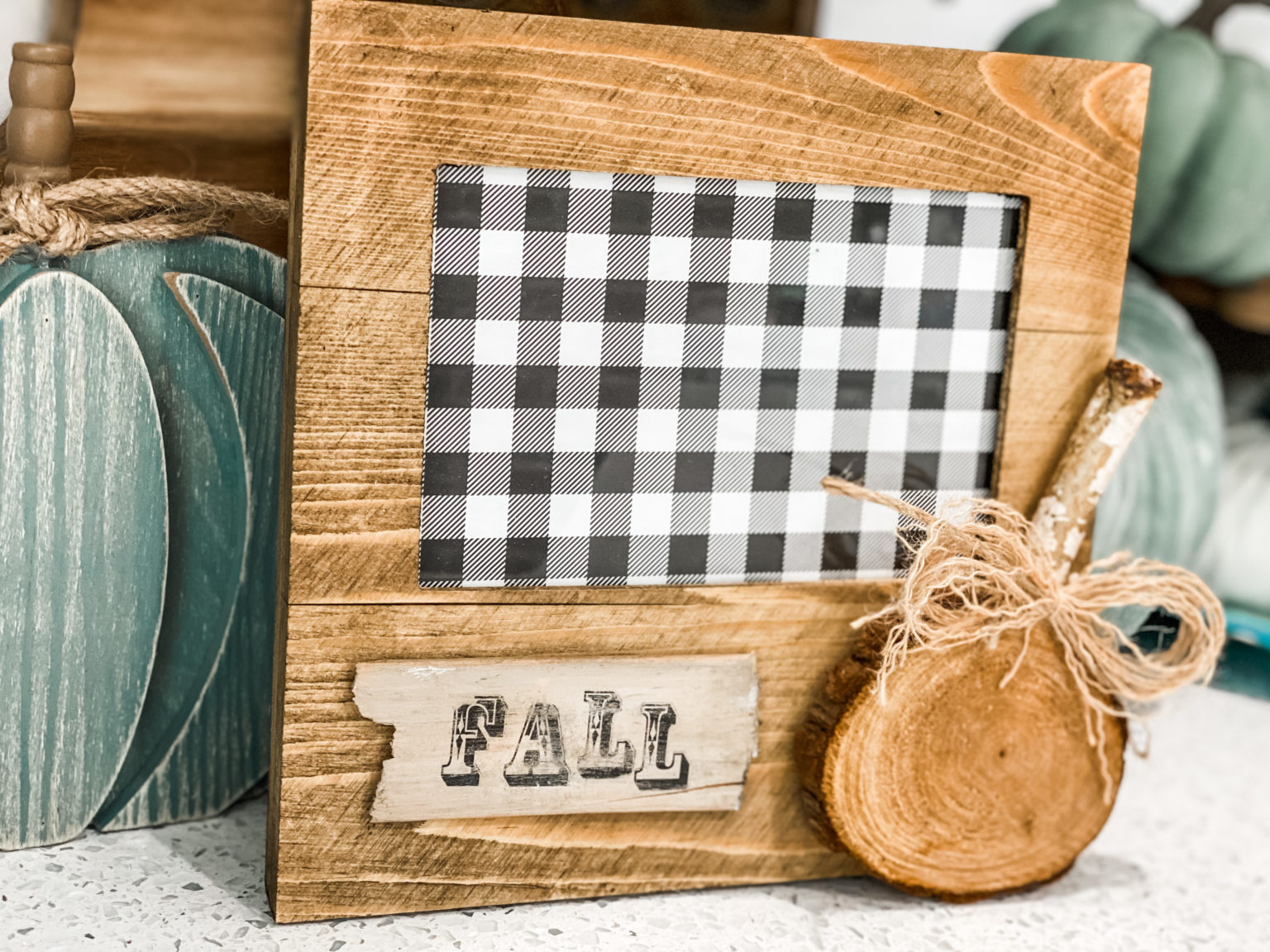 diy fall picture frame - Re-Fabbed