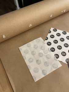 diy kraft paper scroll sign - Re-Fabbed