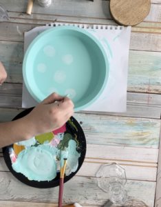 diy Dollar Tree cake stand - Re-Fabbed