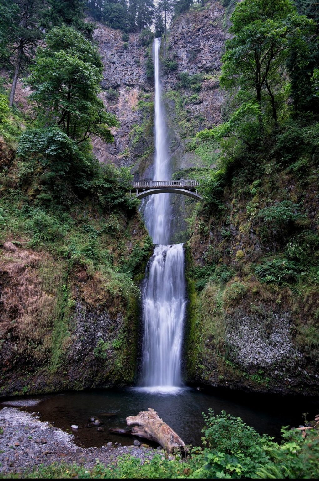 columbia gorge multnomah falls, OR - Michelle Mullison - Re-Fabbed