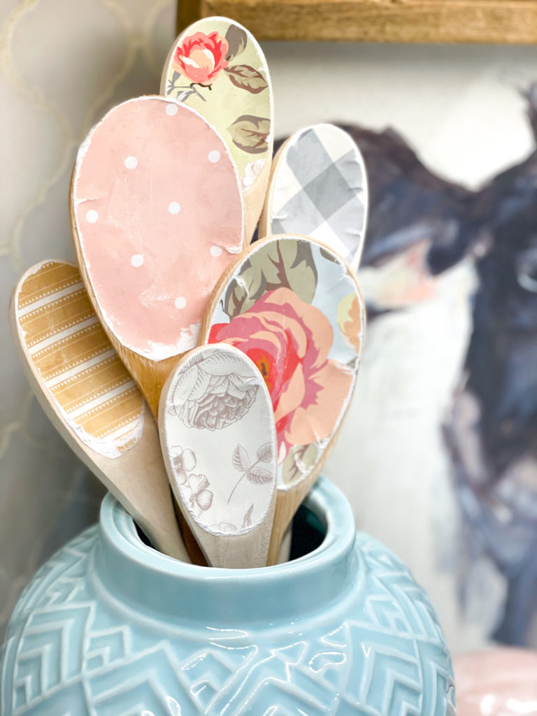 diy wooden spoon decor - Re-Fabbed