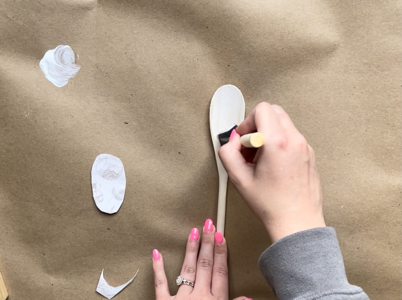 diy wooden spoon decor - Re-Fabbed