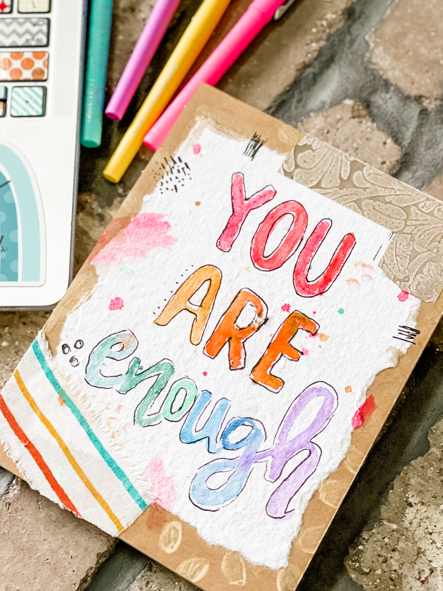 diy journal cover - Re-Fabbed