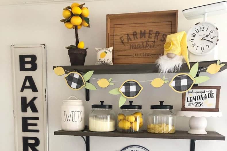top 10 diy lemon decor ideas - Re-Fabbed