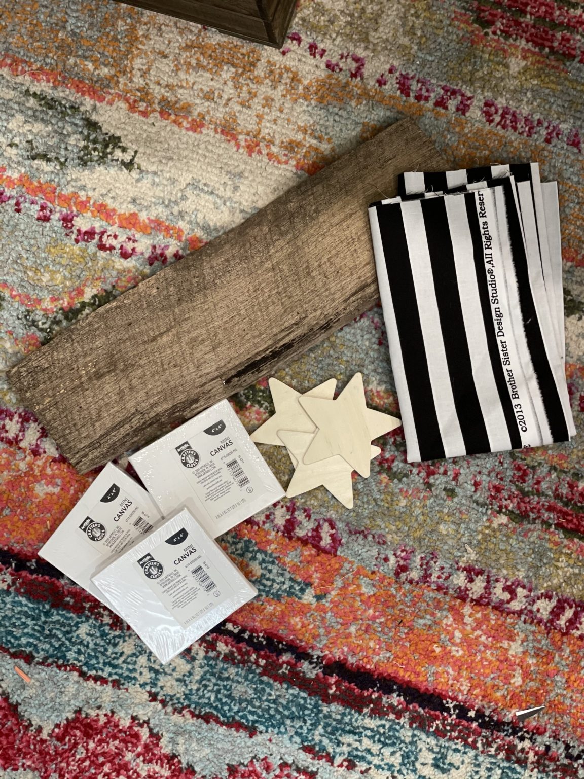 diy stars and stripes sign - Re-Fabbed