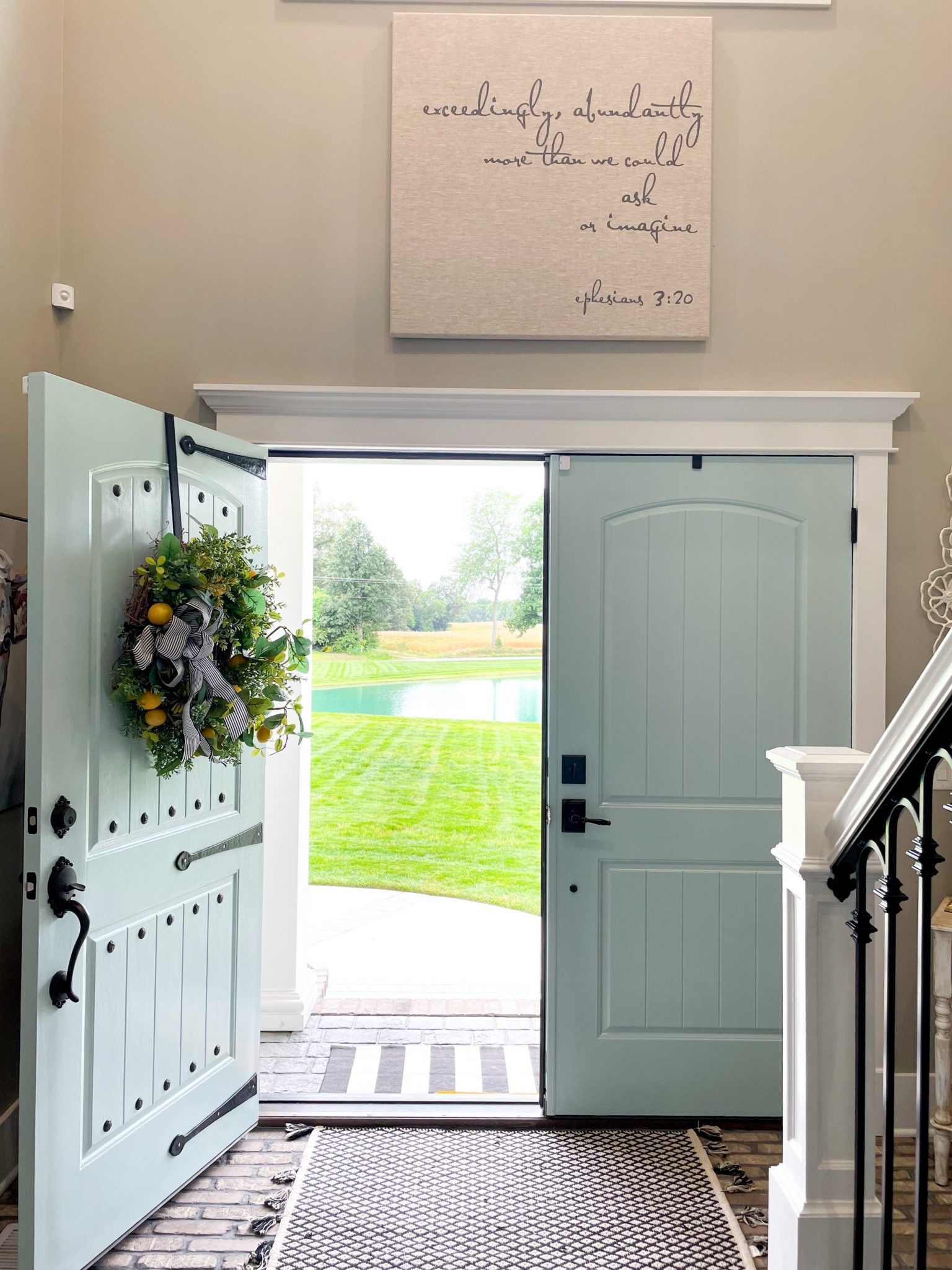 bright-blue-front-door-16 - Re-Fabbed