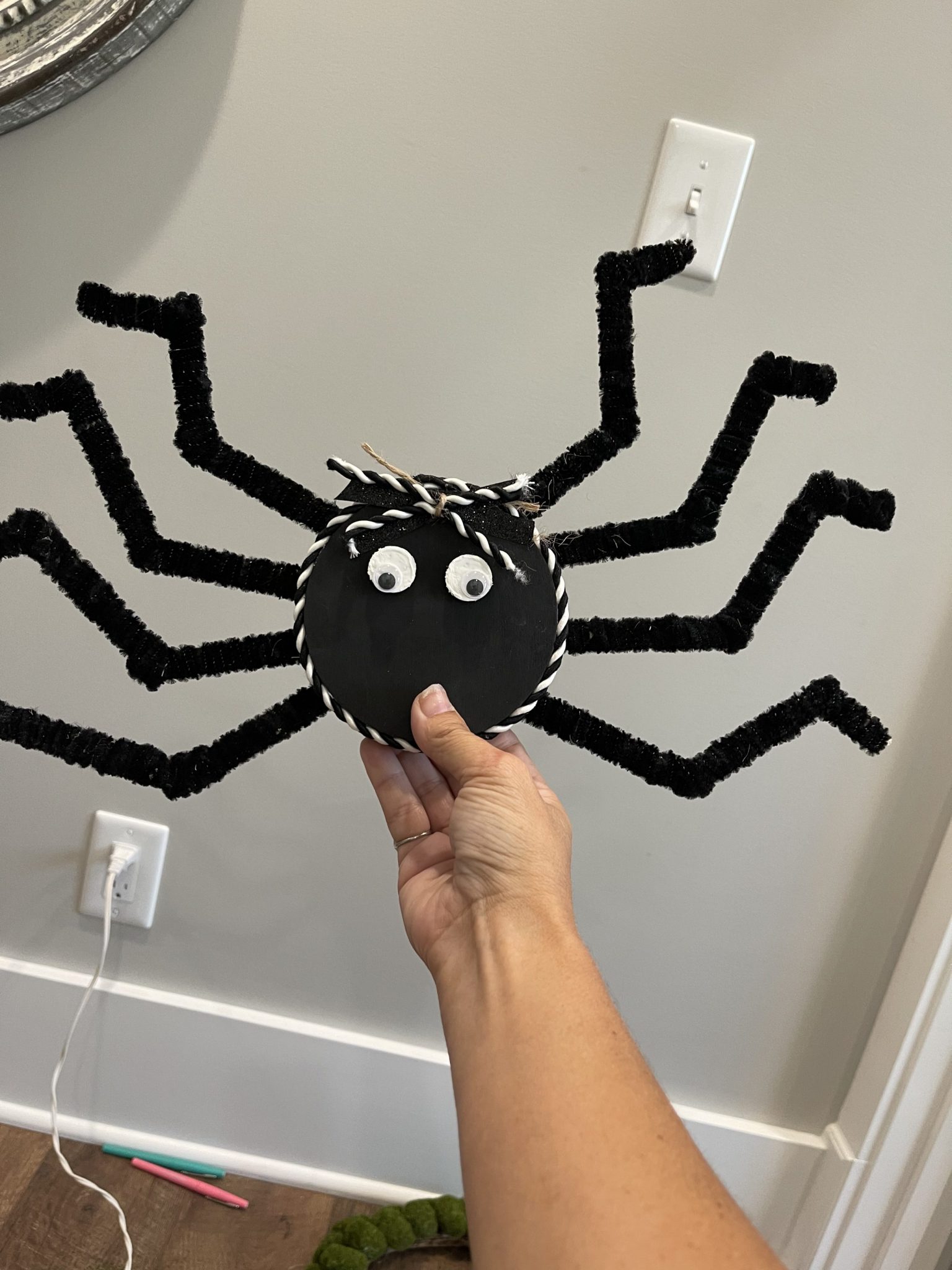 diy whimsy spider - Re-Fabbed