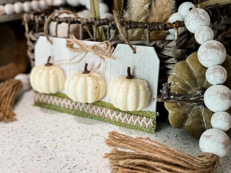 diy gift tag Fall sign - Re-Fabbed