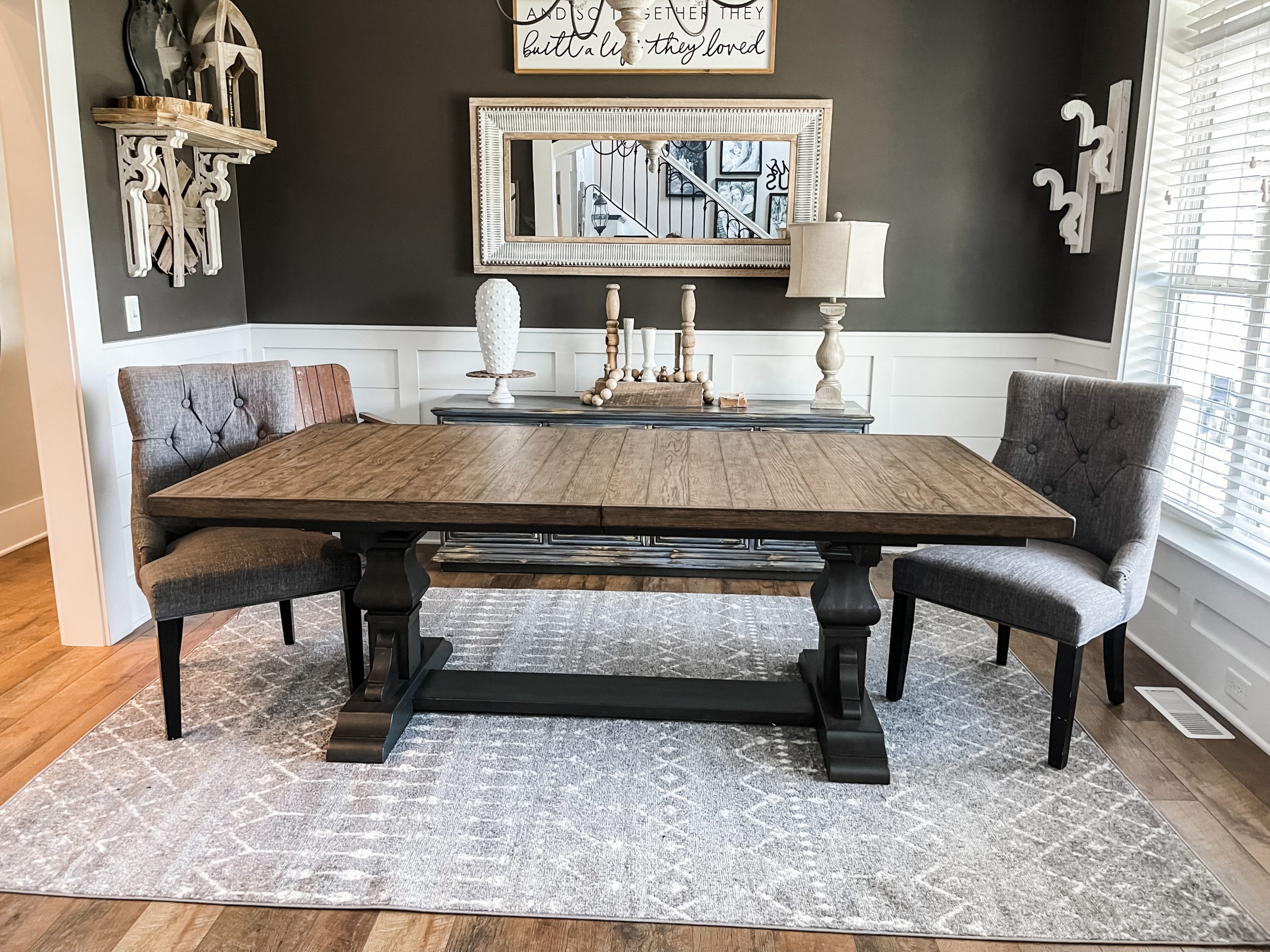 wooden dining room table - Re-Fabbed
