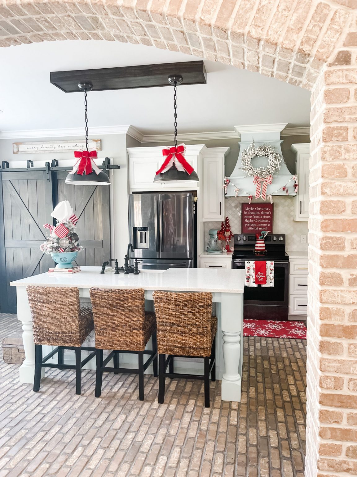 A gingerbread Christmas kitchen - Re-Fabbed