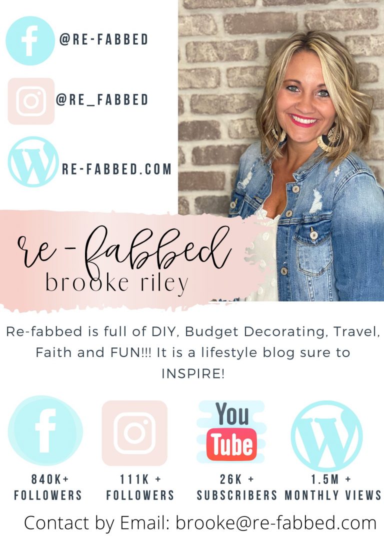 Advertise with Me! - Re-Fabbed
