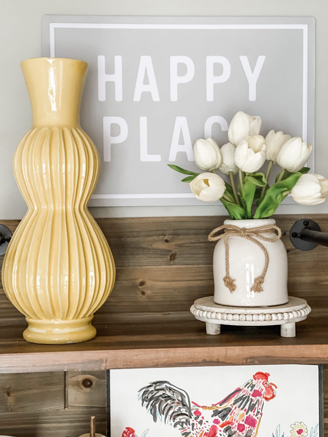 fun spring coffee bar ideas - Re-Fabbed