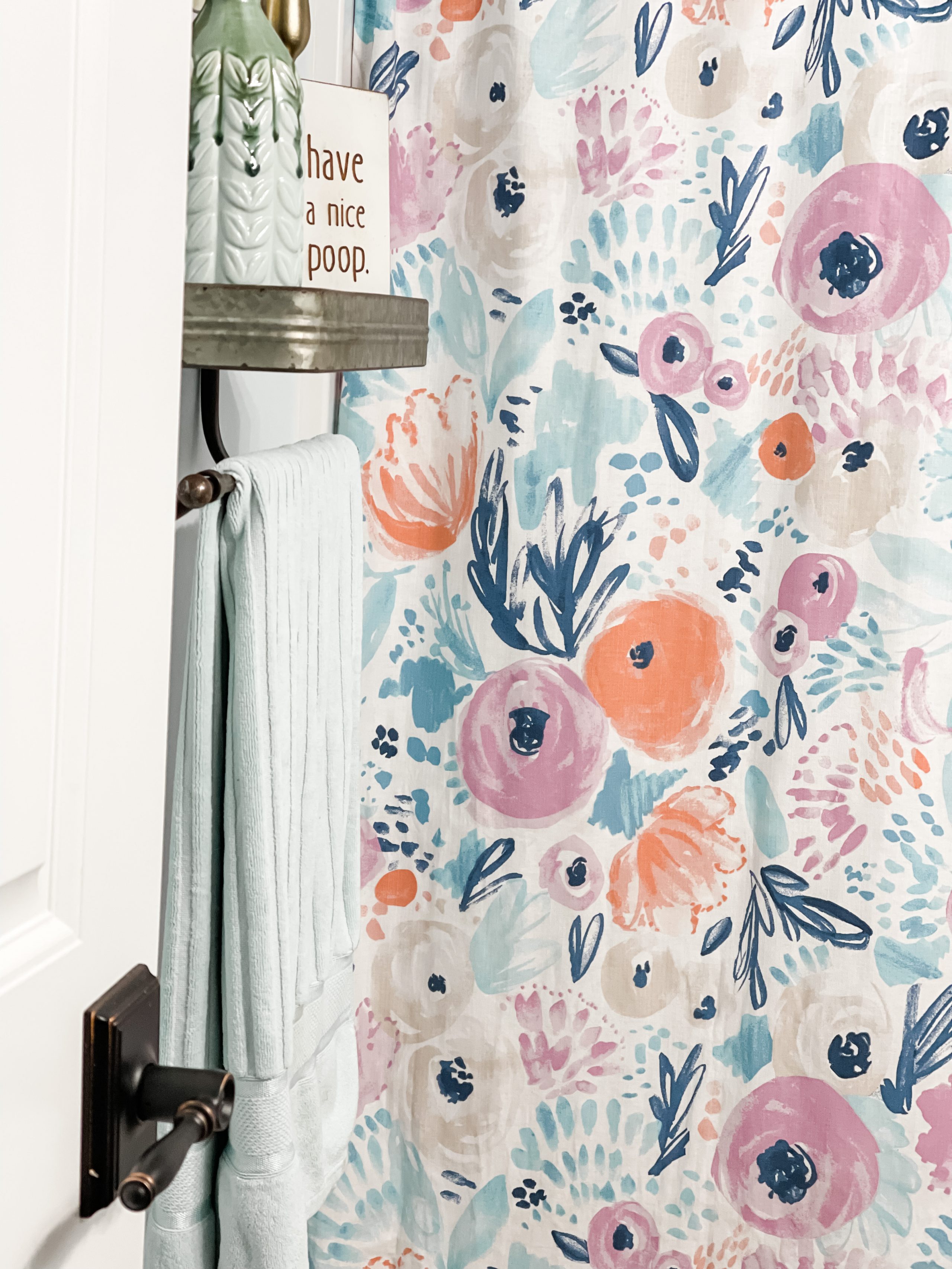 guest bathroom spring inspiration - Re-Fabbed