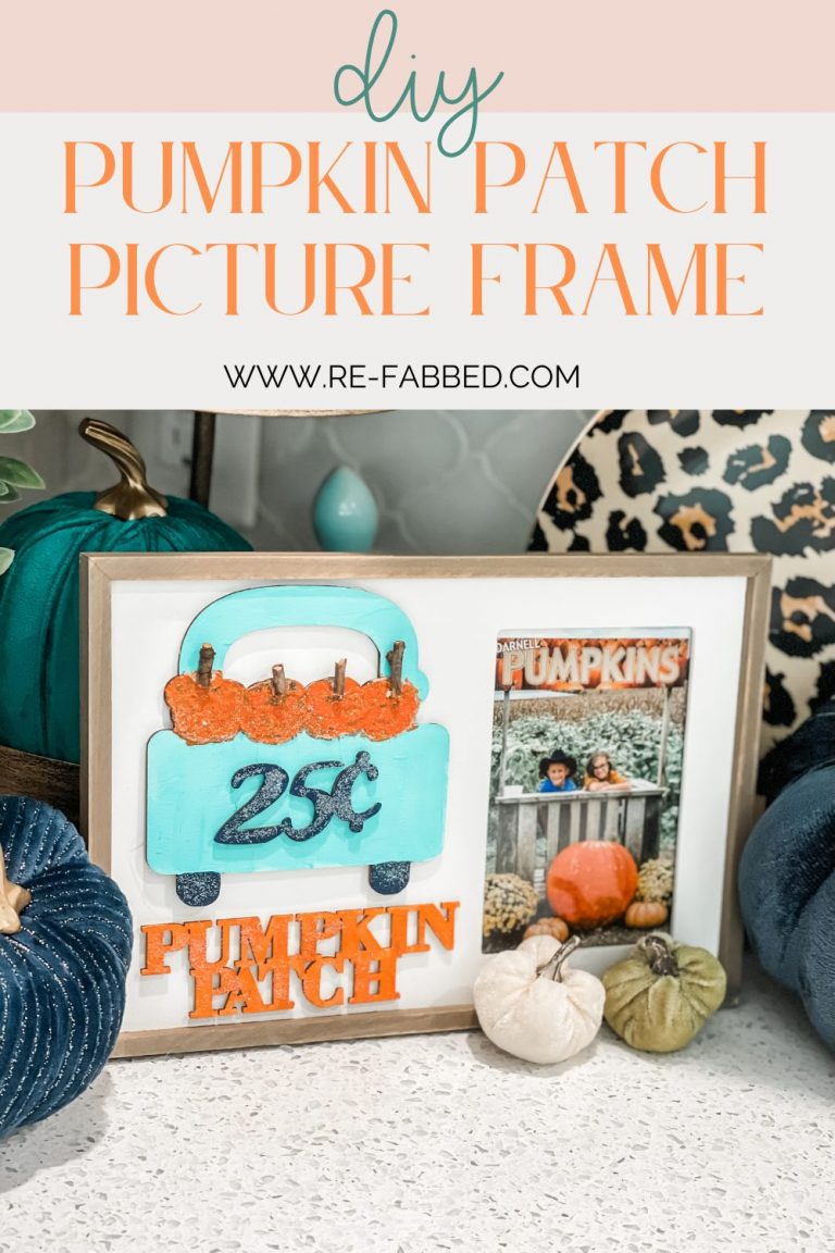 diy pumpkin patch sign - Re-Fabbed