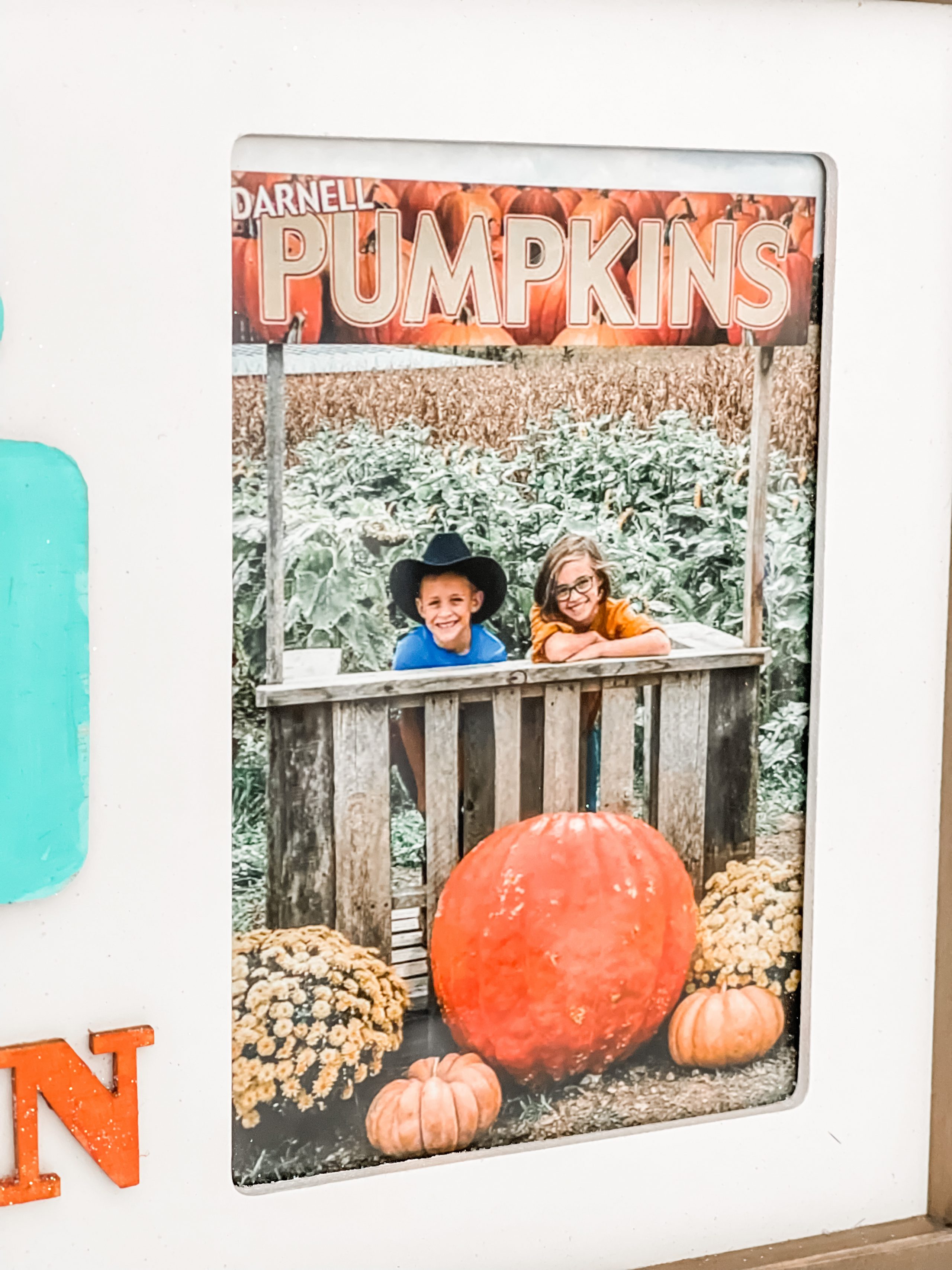diy pumpkin patch sign - Re-Fabbed