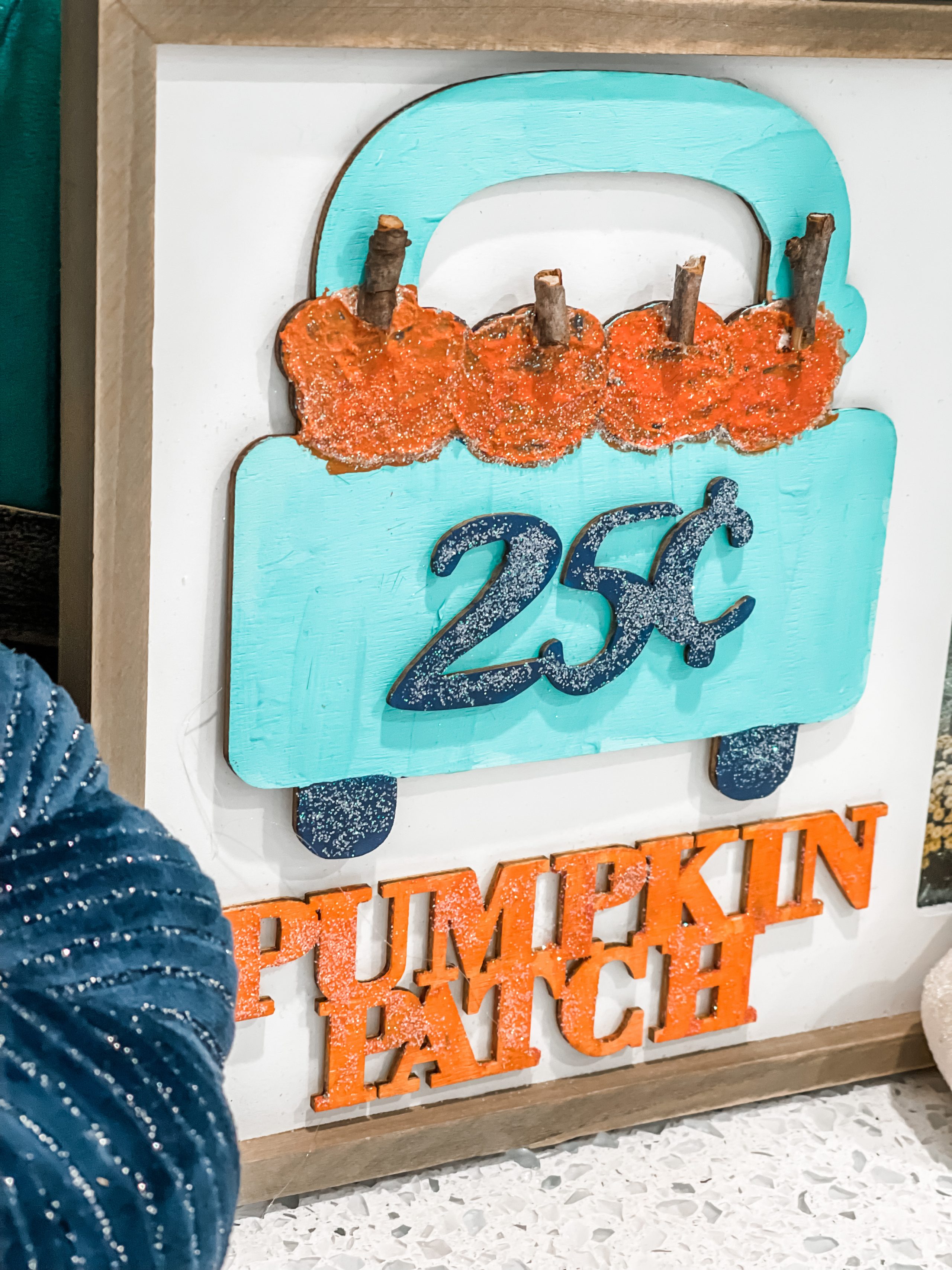 diy pumpkin patch sign - Re-Fabbed