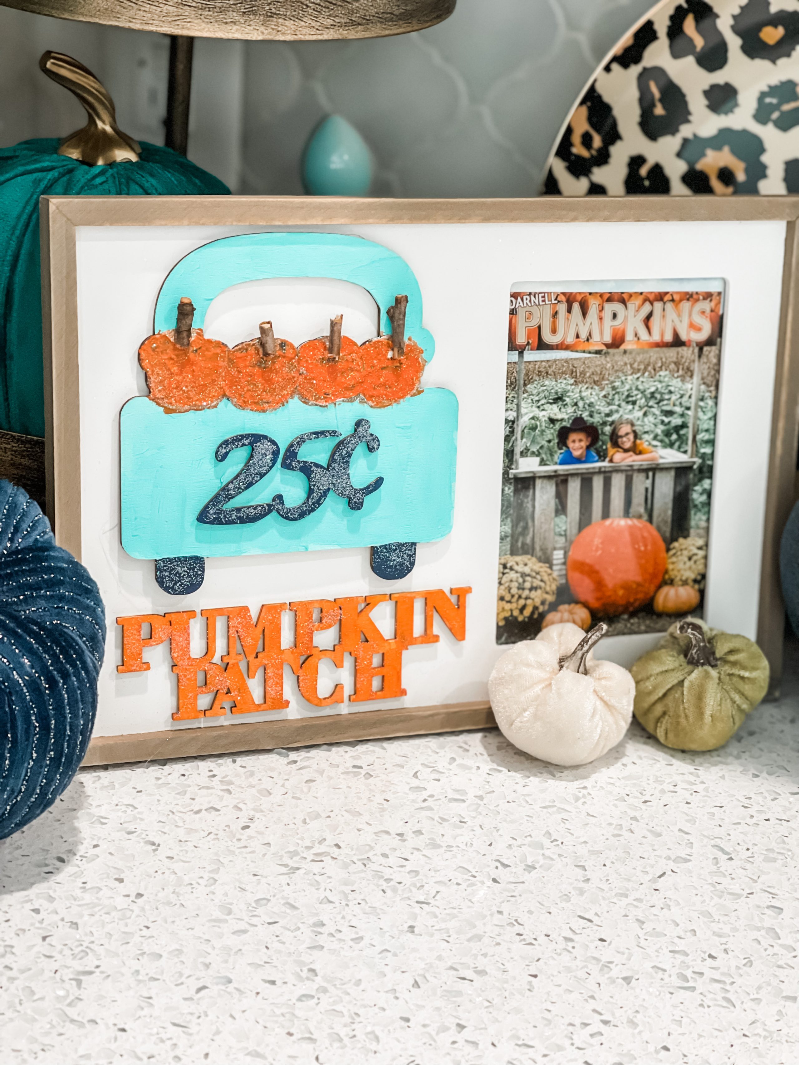 diy pumpkin patch sign - Re-Fabbed