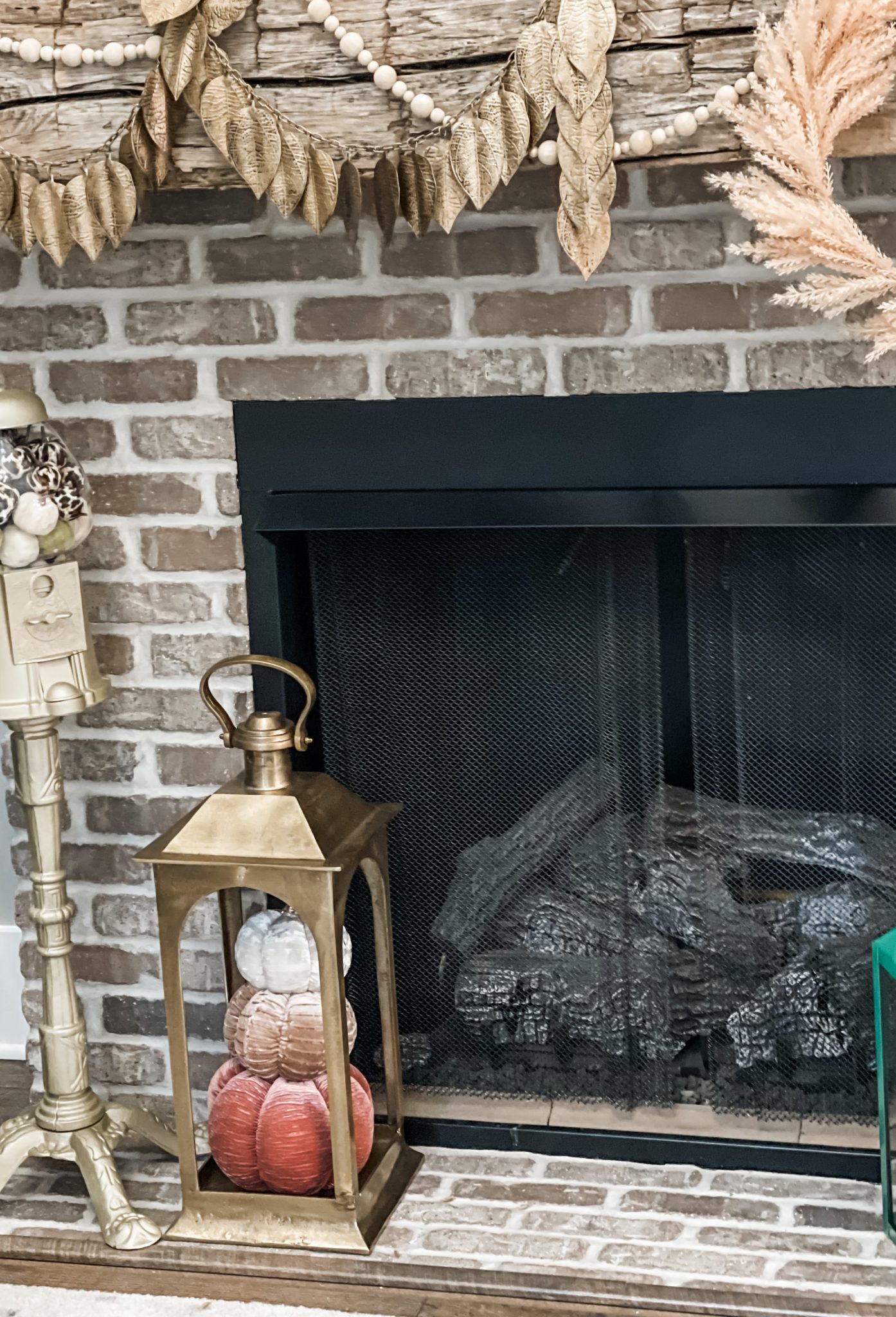 fall mantel inspiration - Re-Fabbed