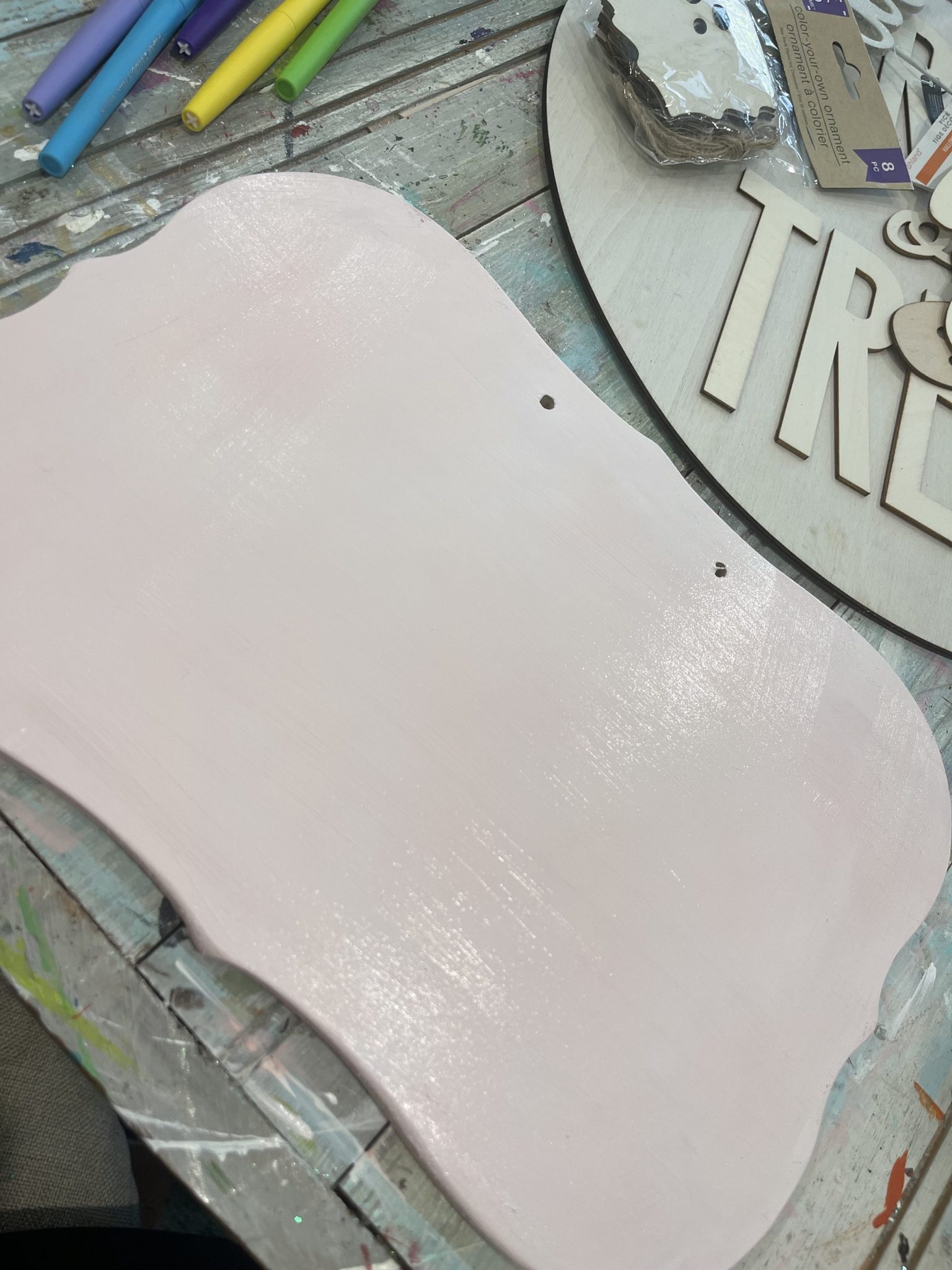 diy dollar tree boo sign - Re-Fabbed