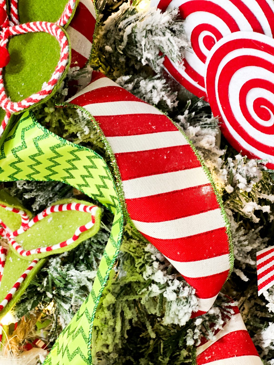 grinch inspired christmas tree - Re-Fabbed