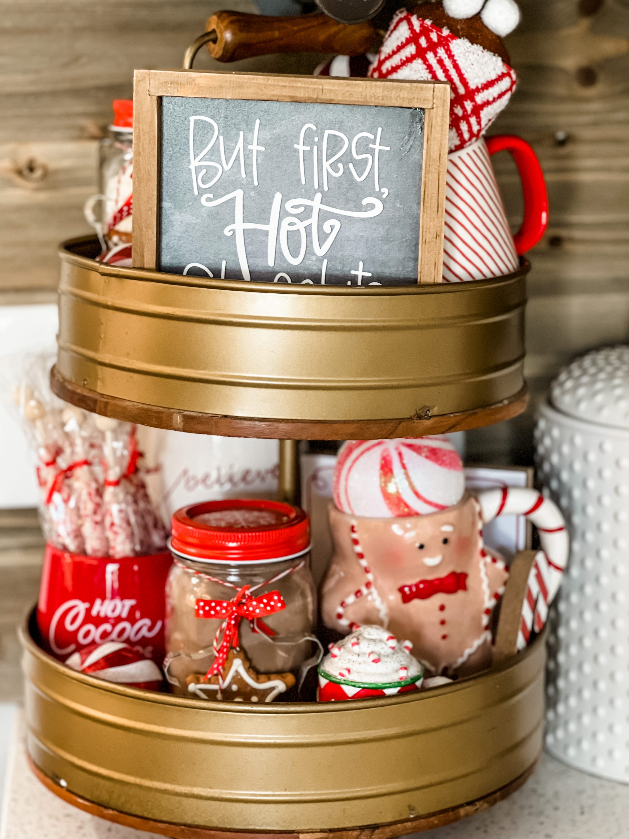 christmas hot cocoa bar inspiration - Re-Fabbed