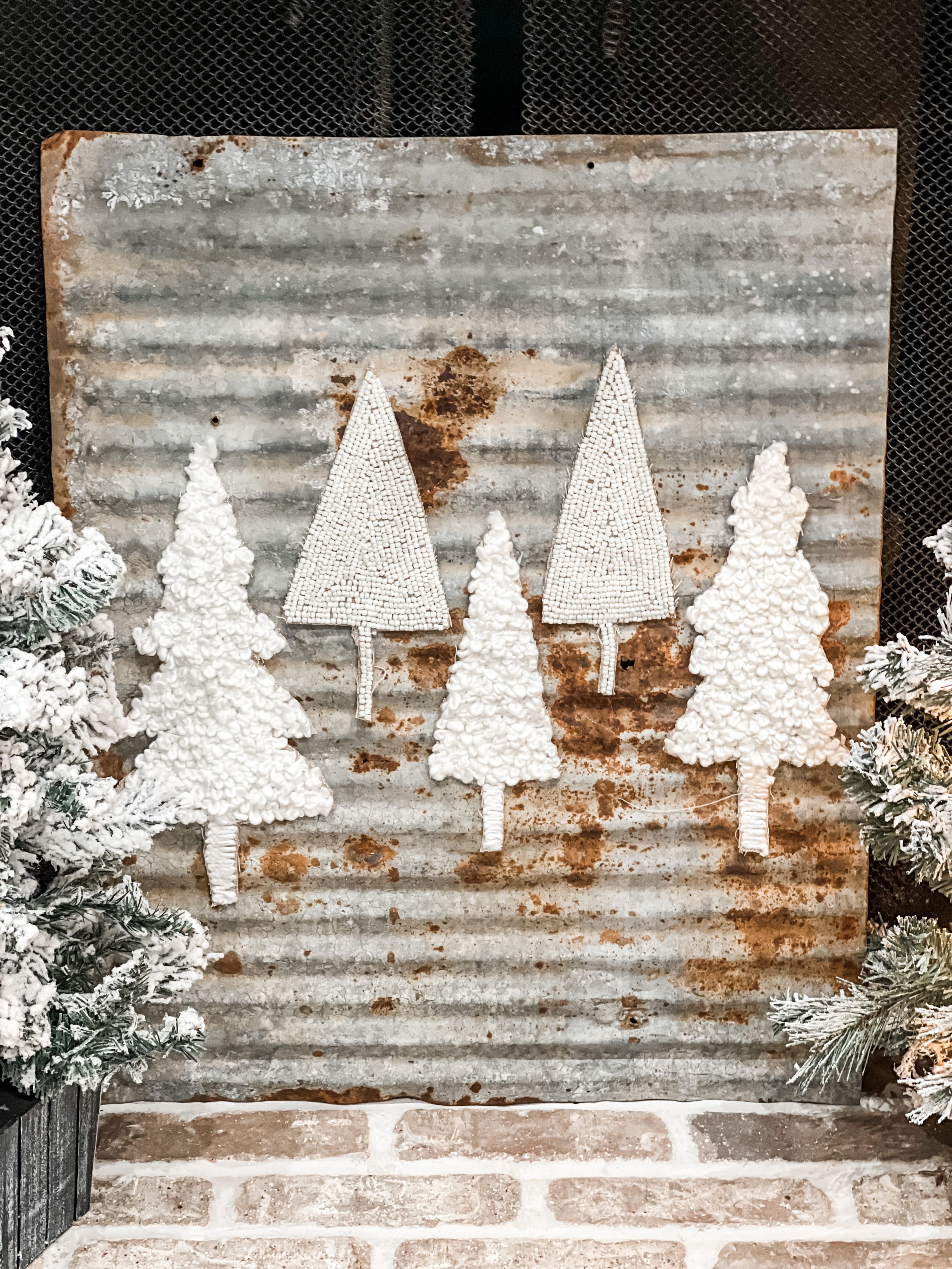 christmas table runner makeover - Re-Fabbed