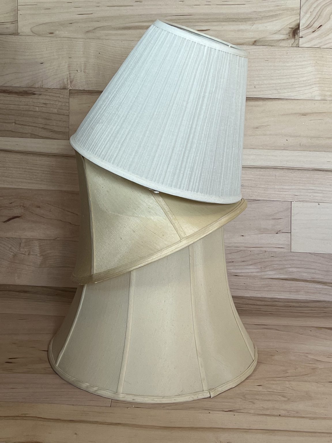 diy lamp shade christmas tree - Re-Fabbed