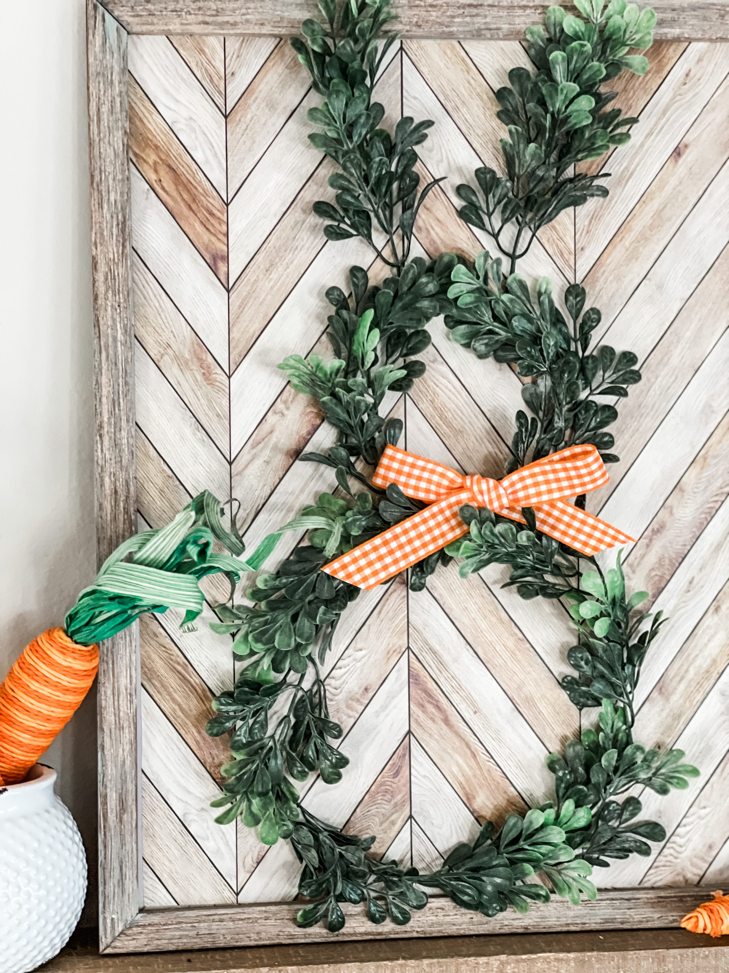 diy boxwood bunny - Re-Fabbed