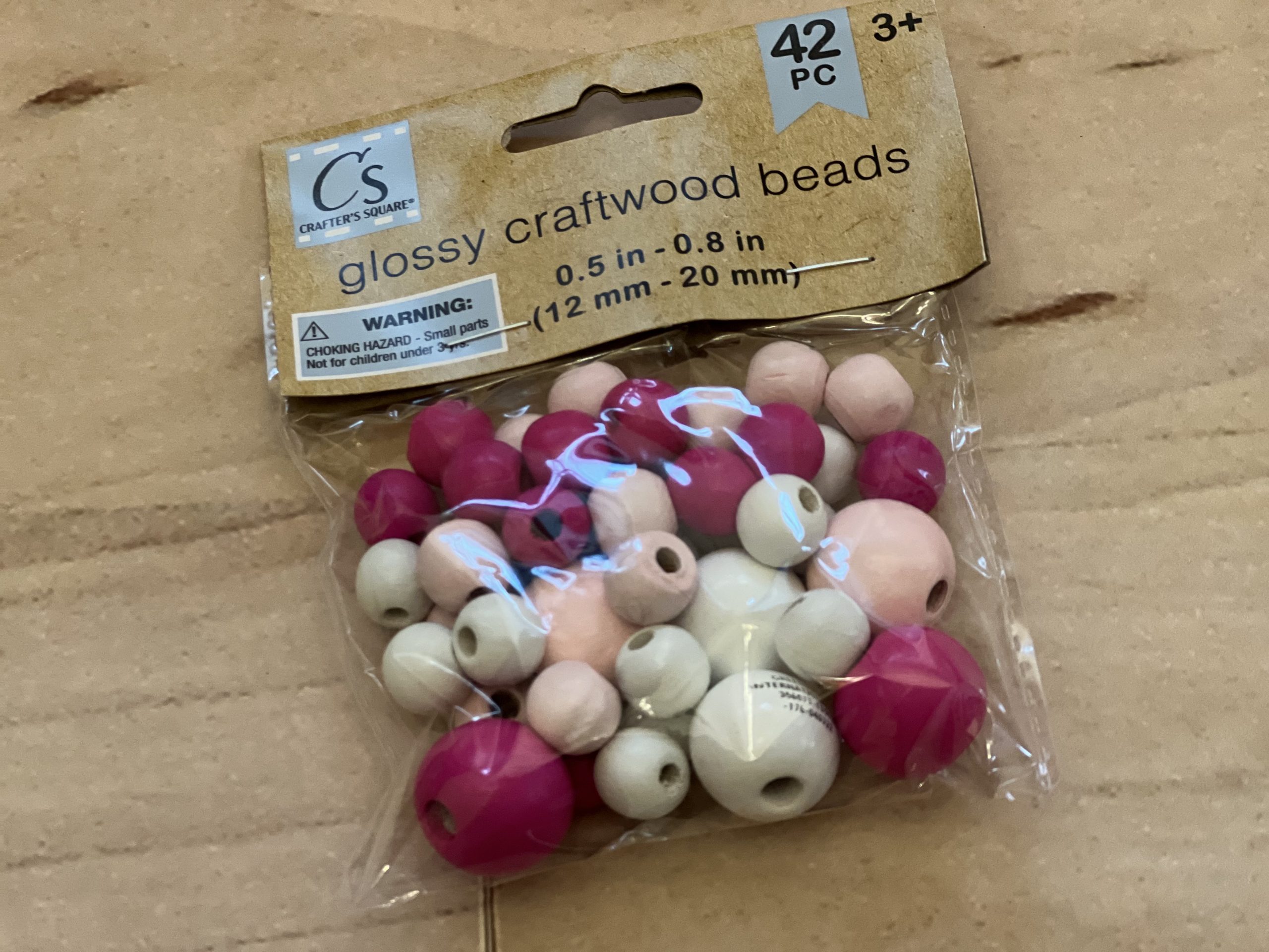 diy wood bead heart sign - Re-Fabbed