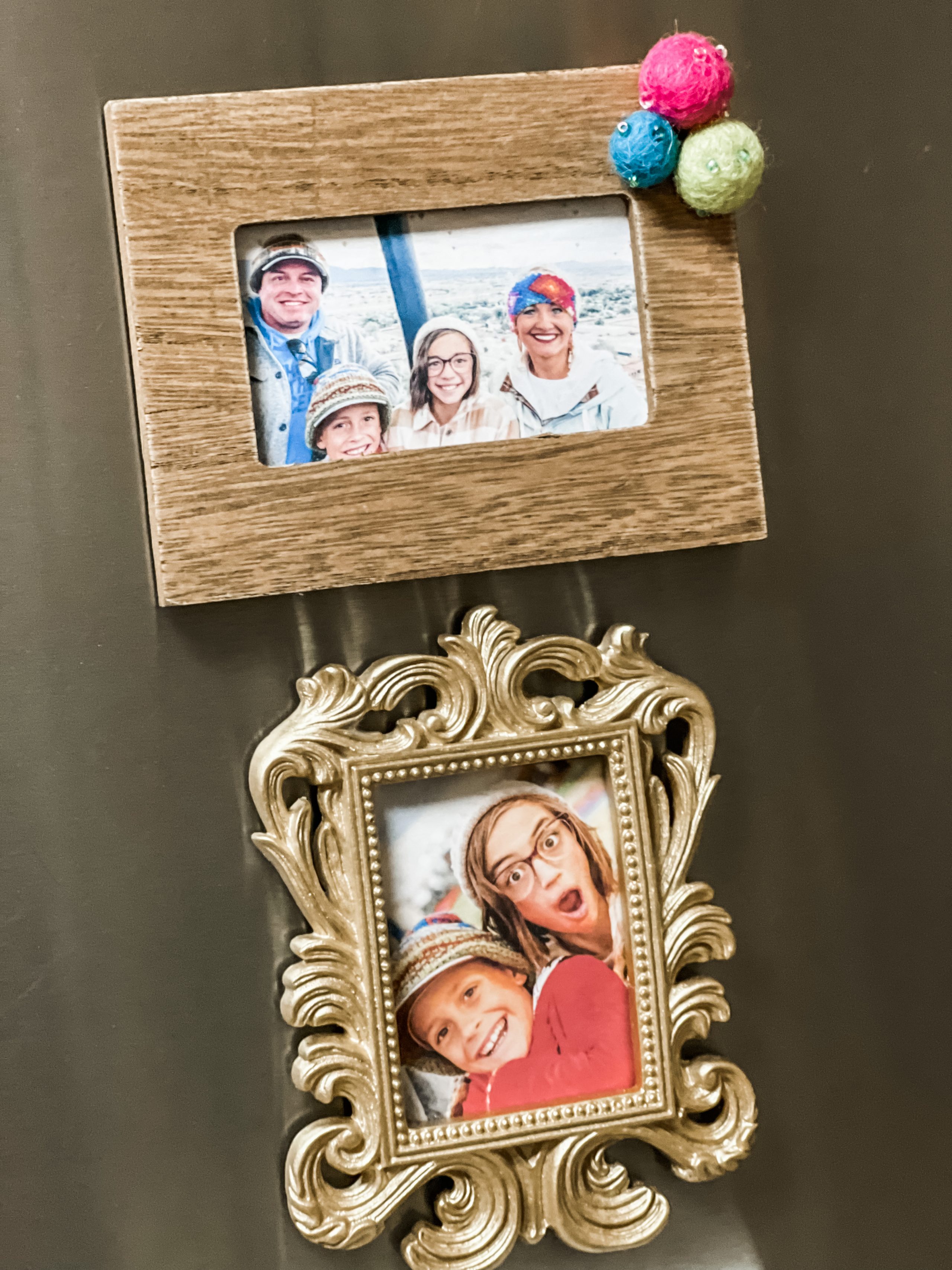 diy photo frame magnets - Re-Fabbed